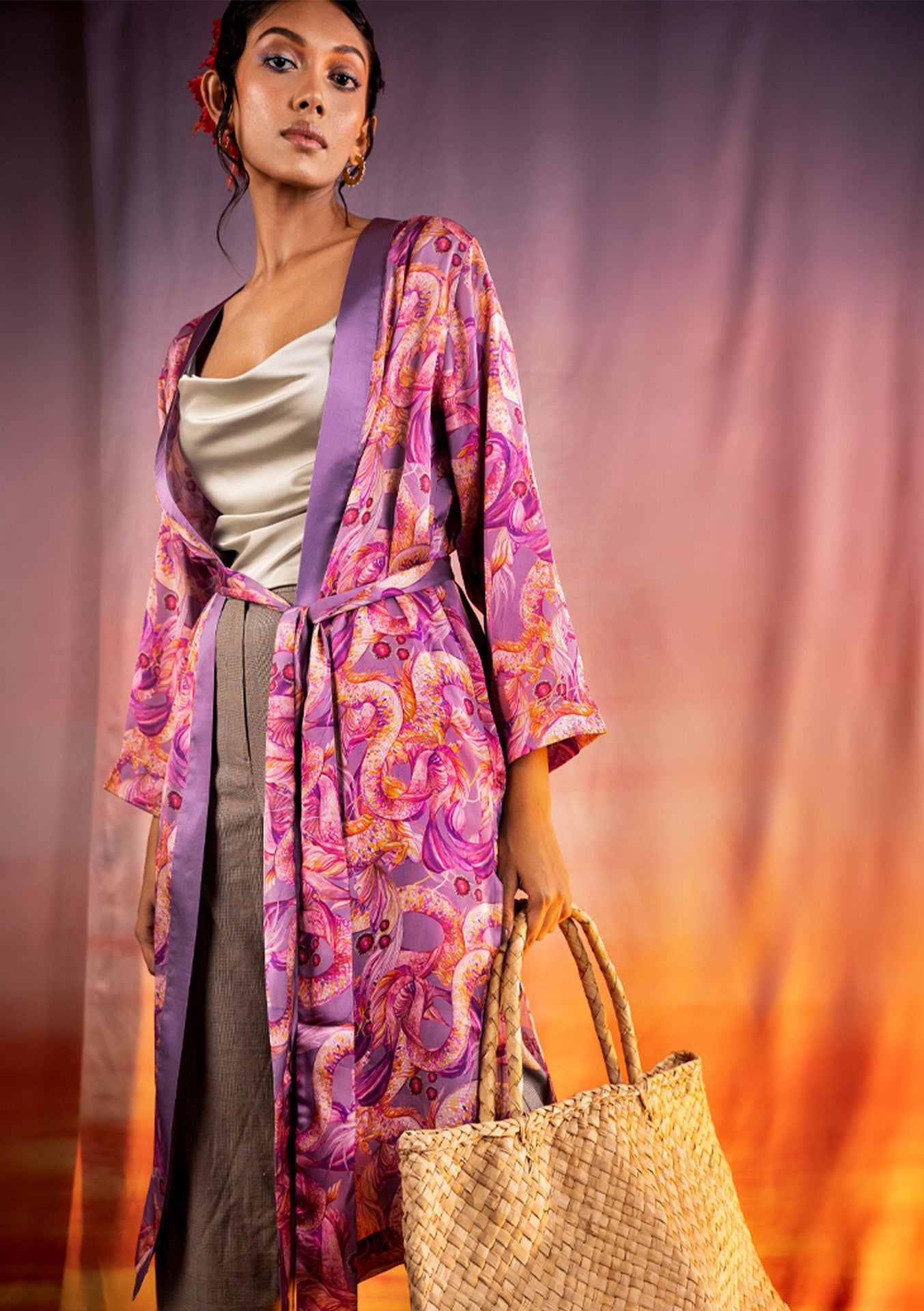 Vibrant Seahorse Cardigan – Tharshana - Online Design Store