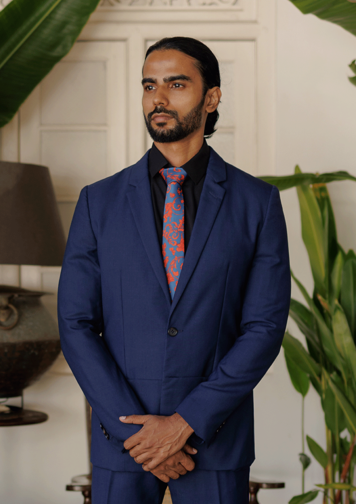 Mythical Leopard Tie – Tharshana - Online Design Store